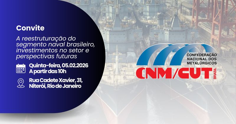 CNM/CUT convoca sindicatos para reunião nacional sobre reestruturação ...